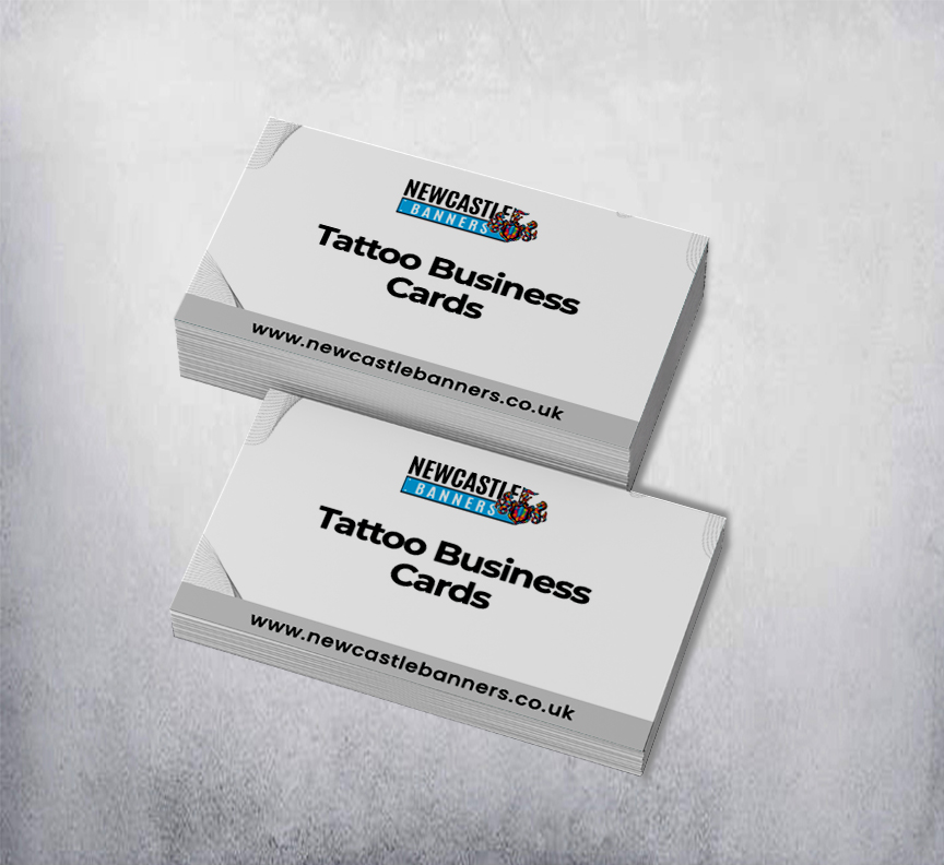 Tattoo Business Cards Same Day & Next Day Delivery Newcastle